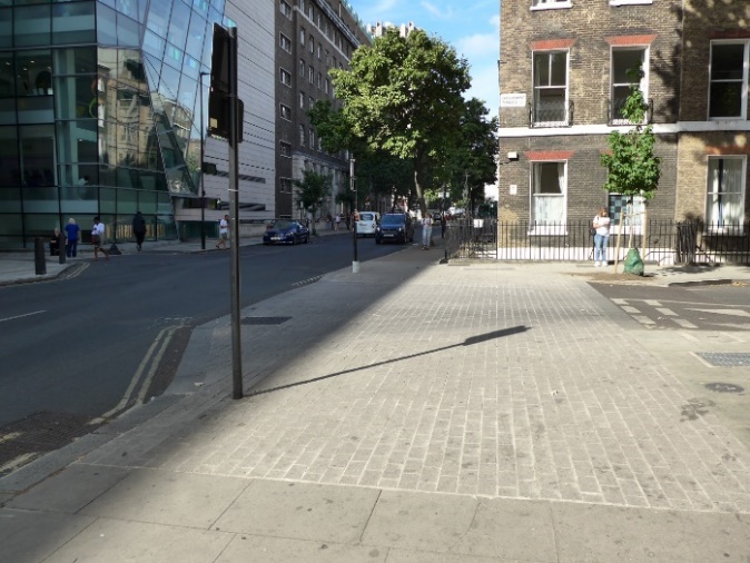 Inclusive Design at continuous footways, Appendix 1