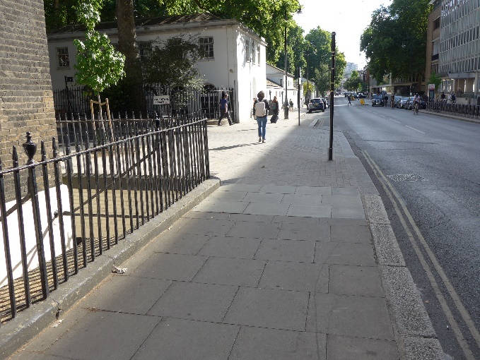 Inclusive Design at continuous footways, Appendix 1
